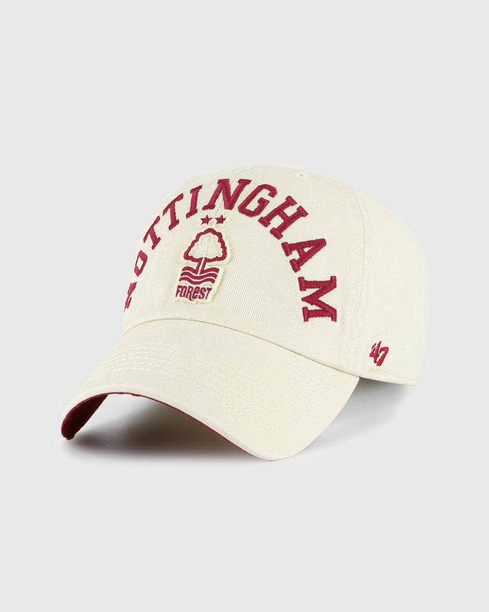 NFFC Sandstone Clubhouse Faber '47 Clean Up Cap - Nottingham Forest FC