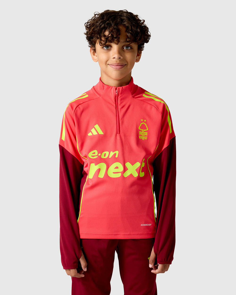 NFFC Junior Player Training 1/4 Zip Top 25/26 - Nottingham Forest FC