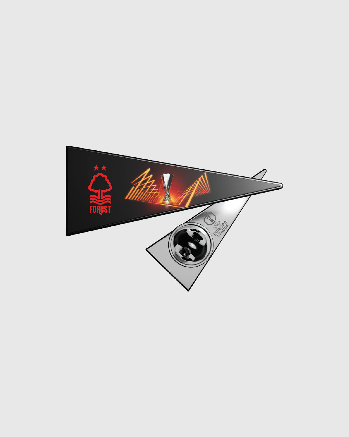 NFFC UEL 25/26 Triangle Pin Badge