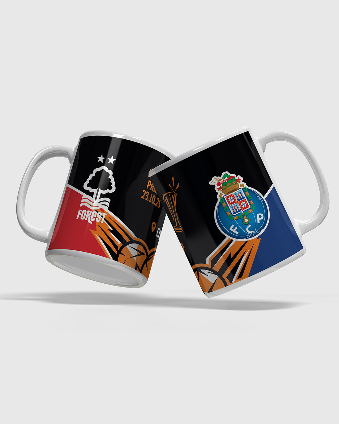 NFFC UEL 25/26 Nottingham Forest vs FC Porto Mug