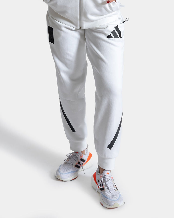 NFFC White Z.N.E. Tracksuit Bottoms - Nottingham Forest FC