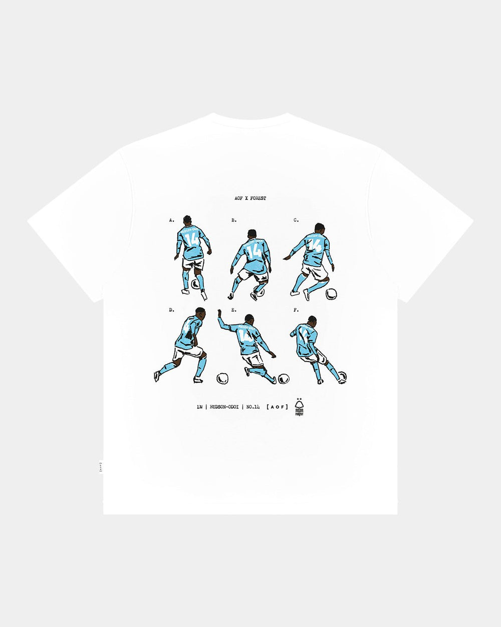 NFFC x AOF Trademark CHO T-Shirt - Nottingham Forest FC