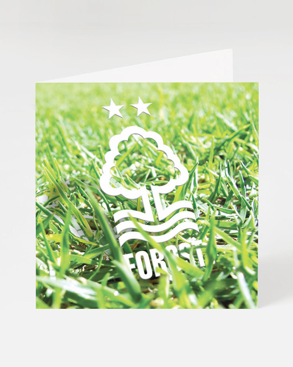 NFFC Grass Crest Card - Nottingham Forest FC